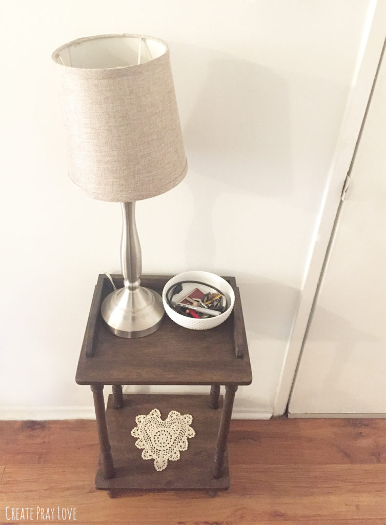 DIY Entry Stand & Organization Tips - Create Pray Love