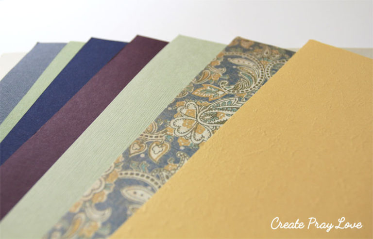 Easy & Cute DIY Card Book - Create Pray Love