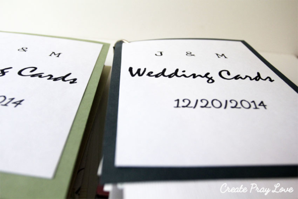 Easy & Cute DIY Card Book - Create Pray Love